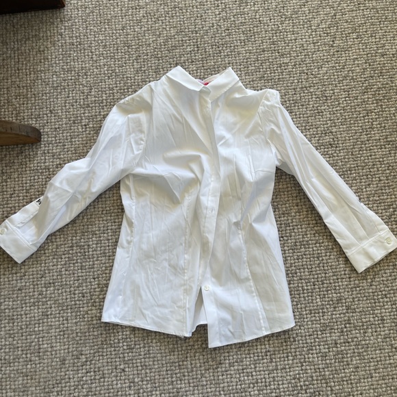 Tops | Classic White Button Down | Poshmark